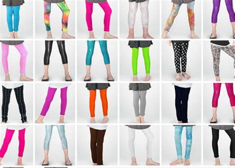 Girls Wearing Leggings To School