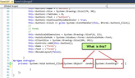 Syntax After Data Type In Visual C Stack Overflow