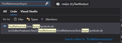 codespaces nav to doesn t find symbols that it should · issue 44354