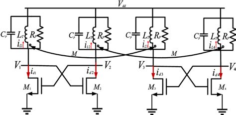 Circuit Schematic Of The Proposed Lc Cross Coupled Oscillator Download Scientific Diagram
