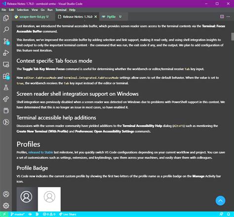 Release Notes Causes VS Code Window To Suddenly Get Much Brighter Issue Microsoft