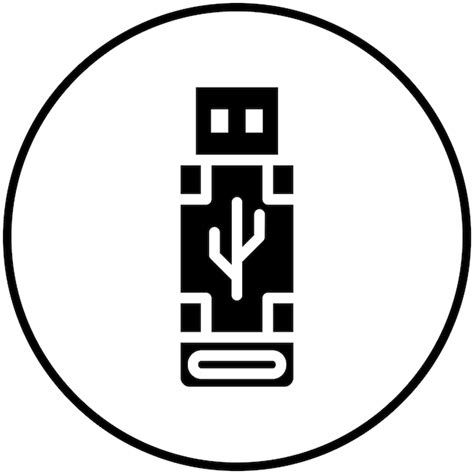 Premium Vector Usb Icon Vector Icon Illustration Of Networking And Data Sharing Iconset