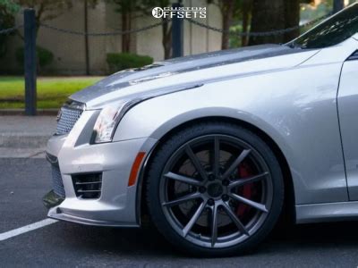 2017 Cadillac Ats With 19x95 24 Ace Wheels Aff05 And 26530r19