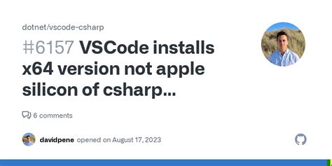 Vscode Installs X Version Not Apple Silicon Of Csharp Extension