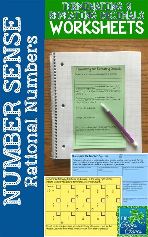 Terminating And Repeating Decimals Worksheet Pro Worksheet