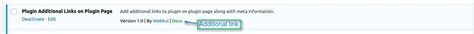 Wordpress Add Custom Links To Plugin On Plugin Page