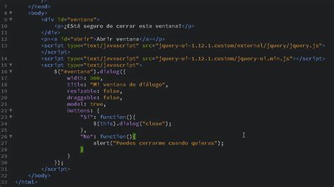 Como Crear Ventanas De Dialogo En JavaScript Con JQueryUI