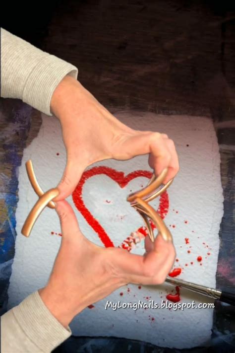 Long Nails Andreas Super Sexy Extra Long Nail Photos 9