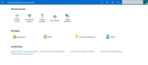 Oracle Database For Azureodsaからbase Dbを作成する Oracle Cloud のことなら Cloudii（クラウディ）