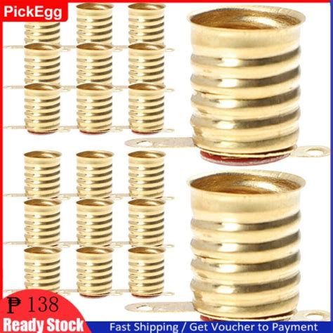 Pickegg 20pcs Lamp Base Bulb Holder Mini Led Bulb Socket E10 Light Socket Lamp Socket Lazada Ph