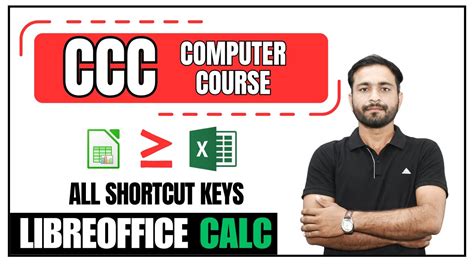 All Shortcut Keys Libreoffice Calc Ccc Exam 2024 Computer Course Bajrang Sir Youtube