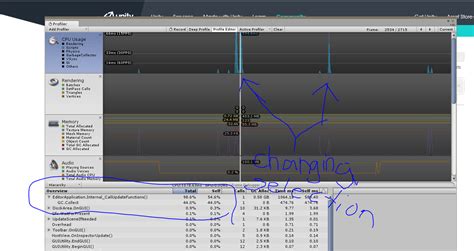 very slow editor navigation when selecting hierarchy project items unity engine unity