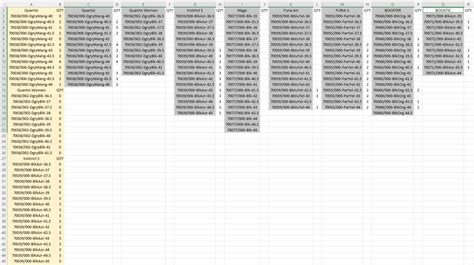 Create Matching Named Arrays Based On Populated Cells Rexcel