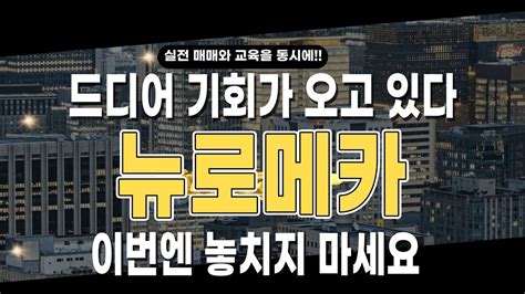 뉴로메카 이번엔 절대 놓치지 마세요 정확한 원포인트 그리고 수익인증 뉴로메카뉴로메카주가뉴로메카주가전망무료추천주 Youtube