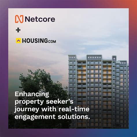 Netcore Cloud On Linkedin Customerwin Netcorecloud Housingdotcom Customerexperience…