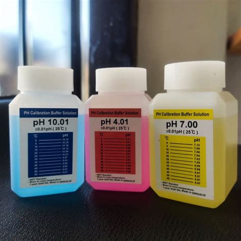 Jual Ph Calibration Solution Ph Buffer Solution Larutan Ph Buffer 4