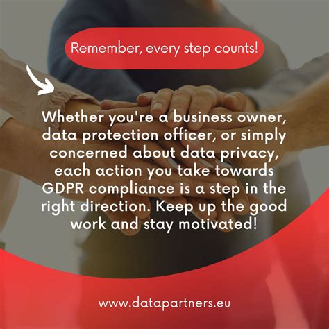 Gdpr Dataprivacy Motivation Dataprotection Privacy Data Partners
