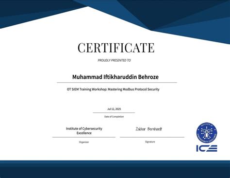 Today I Had The Opportunity To Attend The Ot Siem Training Workshop Mastering Modbus Protocol