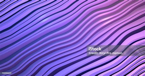 보라색 대각선 그라데이션의 추상적인 배경 특이한 반짝이는 밝은 아름다운 선과 움직이는 파도 강철에 대한 스톡 벡터 아트 및 기타 이미지 강철 곡선 곧은 Istock