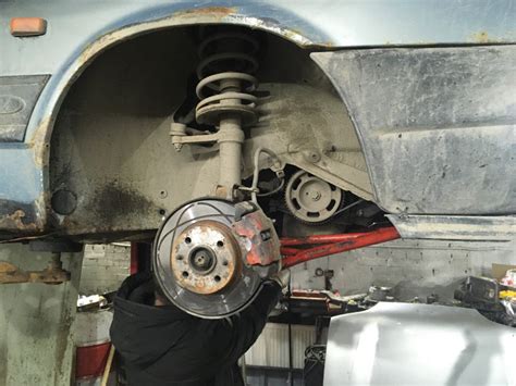 Треугольные рычаги. Распорка «крабов» — Lada 21093i, 1,5 л, 2003 года ...