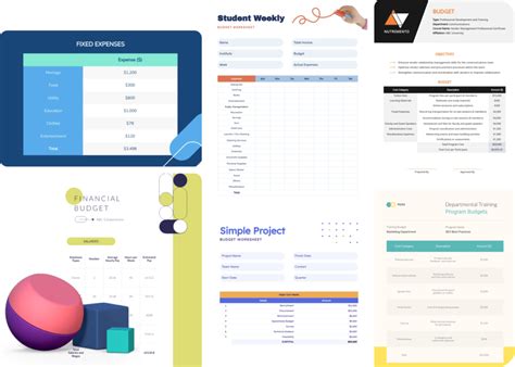 Budget Template Visualize Your Financial Planning Visme