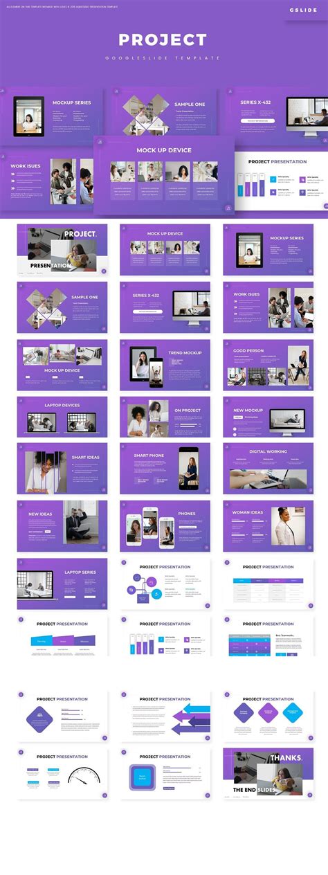Project Google Slides Template Infographic Templates Google Slides Template Templates