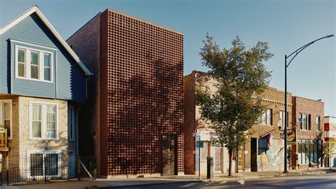 Range Design Architecture Hides Furniture Showroom Behind Brick Screen