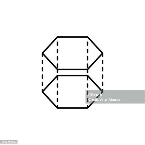파선 아이콘의 3d 육각 모바일 개념 및 웹 응용 프로그램에 대 한 기하학적 그림의 요소입니다 웹 및 모바일 선 3d 육각형 파선 아이콘을 사용할 수 있습니다 0명에 대한