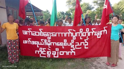 တန့်ဆည်ပင်မ သပိတ် စစ်ကြောင်းက စစ်အာဏာရှင် တော်လှန်ရေး ချီတက် ဆန္ဒပြ Khit Thit Media