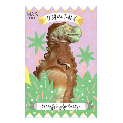 Toby The T Rex Hollow Chocolate Figure Mands