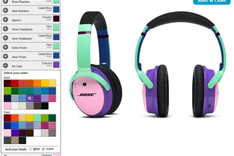 Bose Now Lets You Design Headphones Using A Nearly Limitless