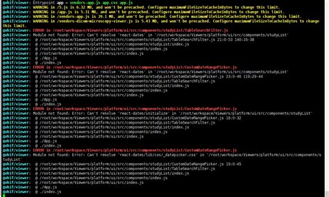install dependencies related to antd error · issue 2930 · ohif viewers