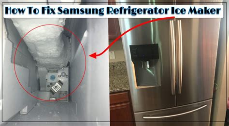 Fix Samsung Refrigerator Fix Samsung Refrigerator Ice Maker
