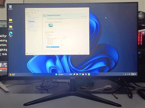 AOC INCH FRAMELESS IPS Hz Computers Tech Desktops On Carousell