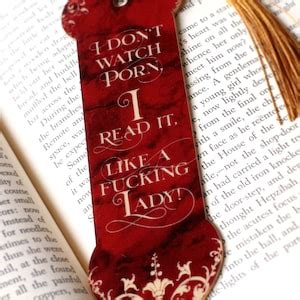 Funny Bookmark Watch Porn Sexy Bookmark Smut Bookmark For Spicy Readers Penis Bookmark Spicy