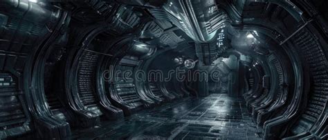 Starship Corridor Stock Illustrations 2221 Starship Corridor Stock
