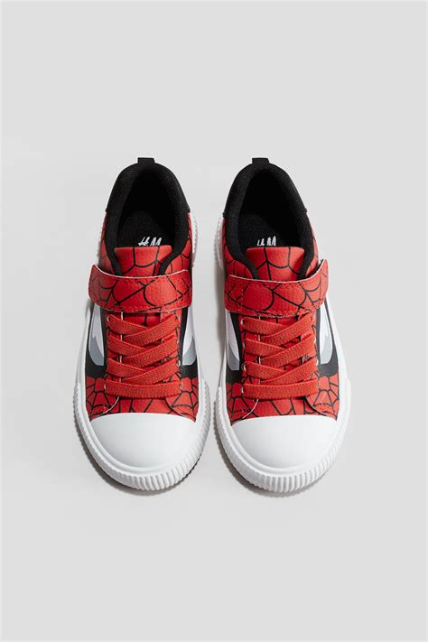 Spor Ayakkabı KırmızıÖrümcek Adam Çocuk Handm Tr