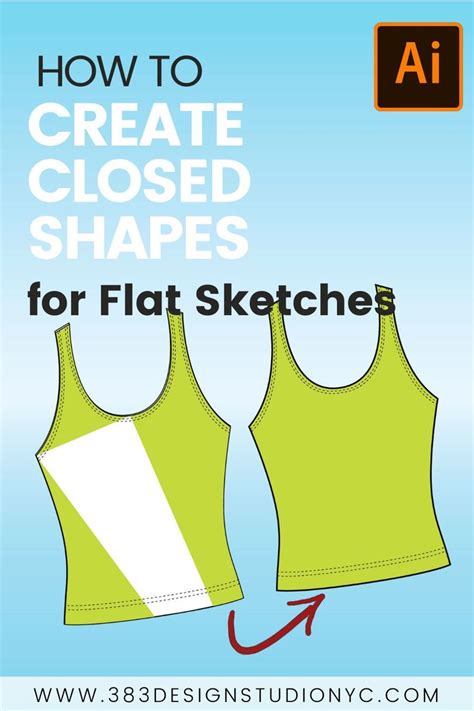Creating Closed Shapes For Flat Sketches