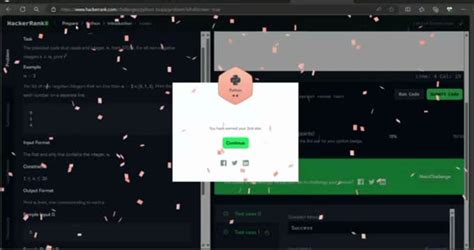 pooja namdev on linkedin codingjourney python hackerrank achievementunlocked