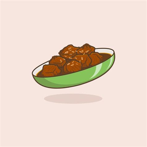 Rendang Cute Cartoon 20792892 Vector Art At Vecteezy