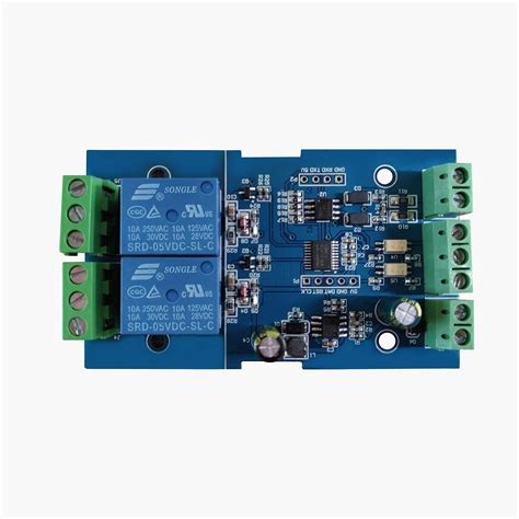 buy taidacent 2 way modbus rtu relay module sw input and output rs485