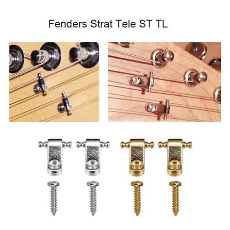 Ghyjpajk Silver Phone 2 Pieces Of String Instruments Zither Head