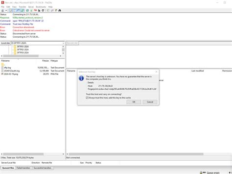 Sftp Setting And Operation Nftp