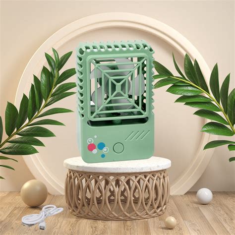 Buy Portable Mini Desktop Fan Rechargeable And Compact — Deodap