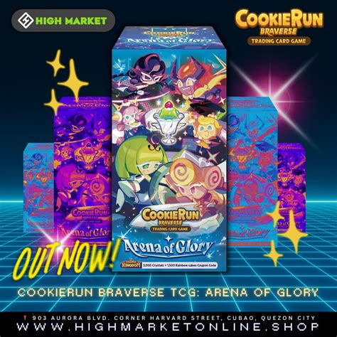 High Market Cookierun Braverse Tcg Arena Of Glory Is Facebook