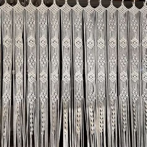 خرید و قیمت پرده مکرومه تمام بافت از غرفه مکرومه بافی ساوه