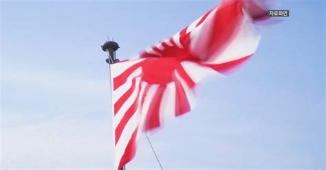 자위함기 단 日 함정 방한 가능성에 軍 국제적 관례