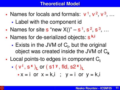 Ppt Static Analysis Of Object References In Rmi Based Java Software Powerpoint Presentation