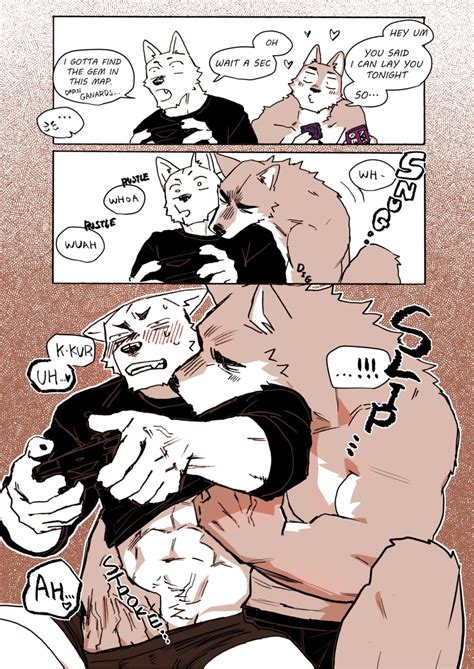 Rule 34 Anthro Blush Canid Canine Canis Clothing Controller Duo