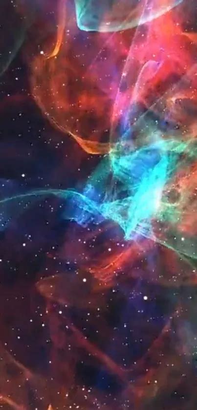 Colorful Cosmic Nebula Wallpaper Free Download